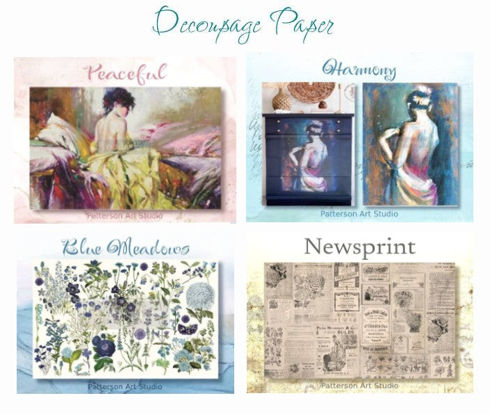 RE-DESIGN WITH PRIMA - DECOUPAGE PAPER – Patterson Art Studio