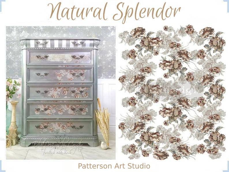 New! Rub on Furniture Transfer, Furniture Decal, Redesign with Prima F ...