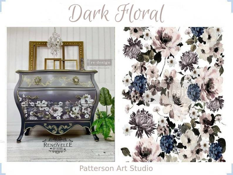 New! Rub on Furniture Transfer, Furniture Decal, Redesign with Prima F ...