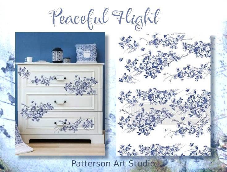 New! Rub on Furniture Transfer, Furniture Decal, Redesign with Prima ...