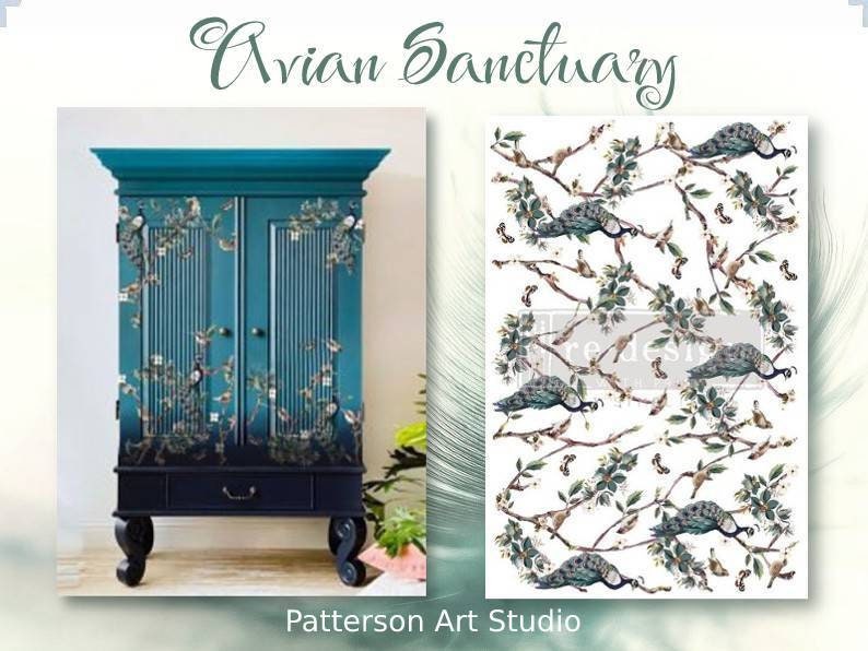 NEW! Rub on Furniture Transfer, Furniture Decal, Redesign with Prima ...